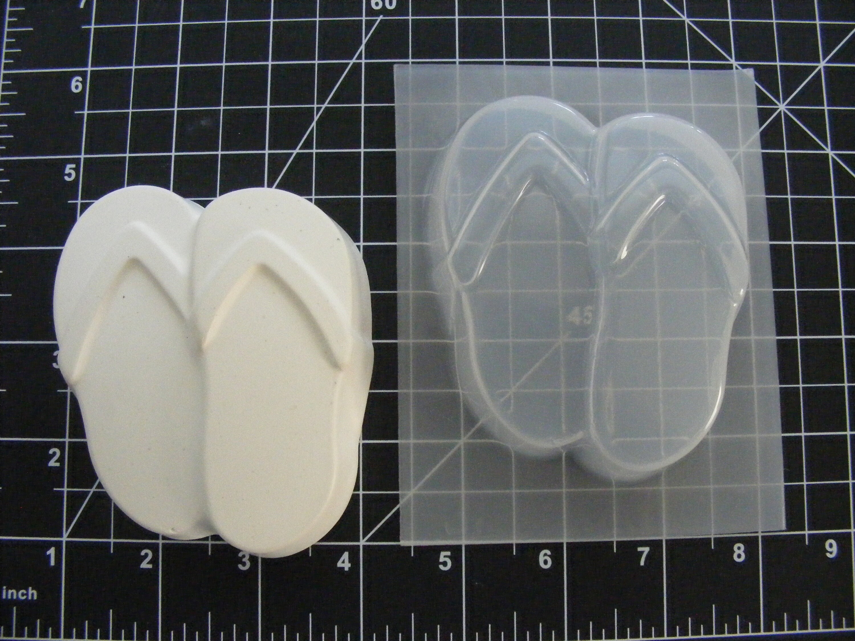 Flip Flops Sandal Mold Plastic Mold for Bath Bombs Soap | Etsy