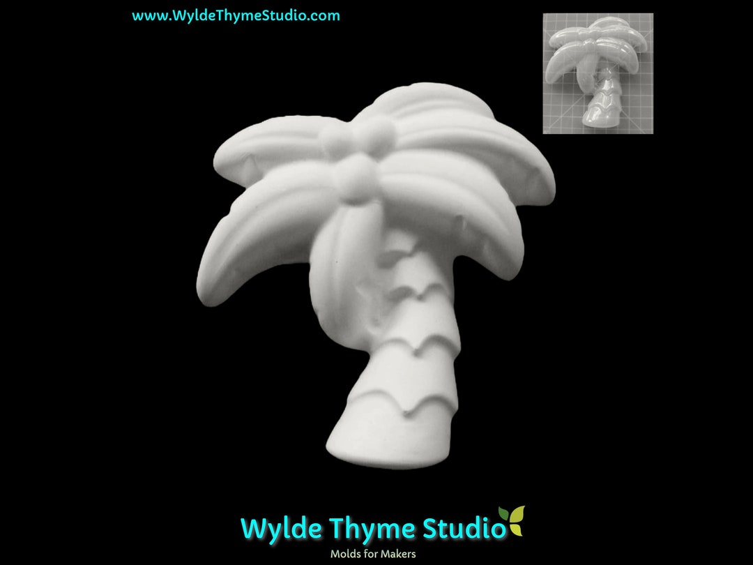 Palm Tree Mold - Plastic Mold for Bath Bombs | Soap Mold | Resin Mold ...