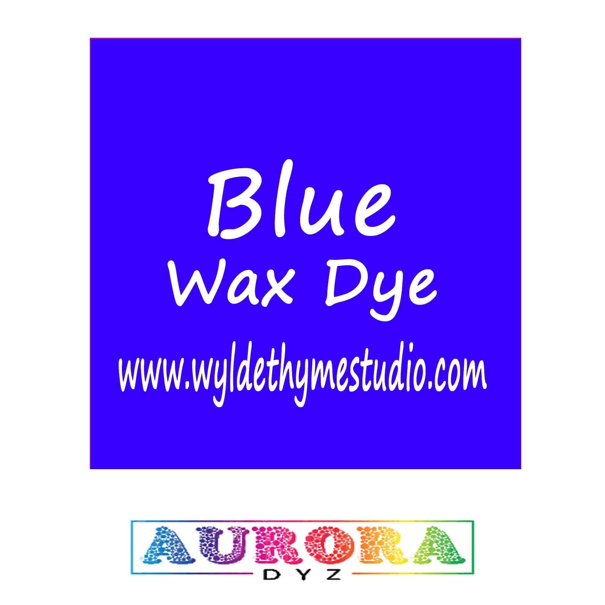 Blue Wax Dye Wax Dye Wax Melt Dye Blue Wax Melt Dye - Etsy UK