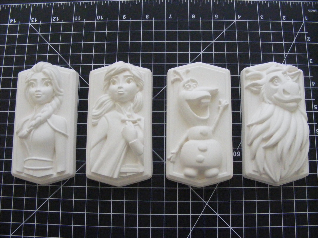 Frozen Character Mold 5.0 Chocolate Mold Soap Mold Resin Mold Craft ...