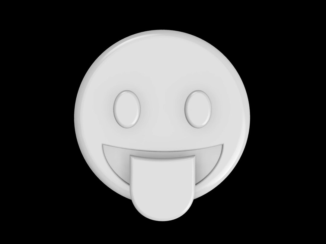 Emoji Mold Tongue Out 3.65 Craft Mold Soap Mold - Etsy