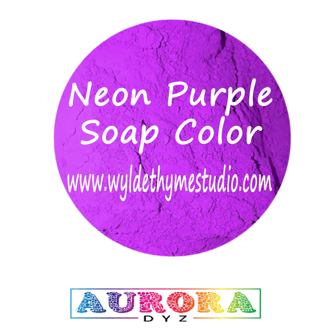 Neon Purple - Soap Colorant | Oil Soluble Colorant | Craft Colorant ...