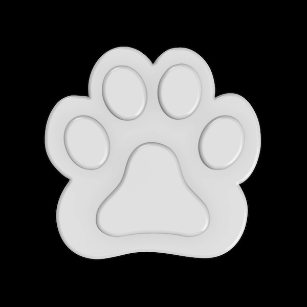 Paw Print Tile - Etsy