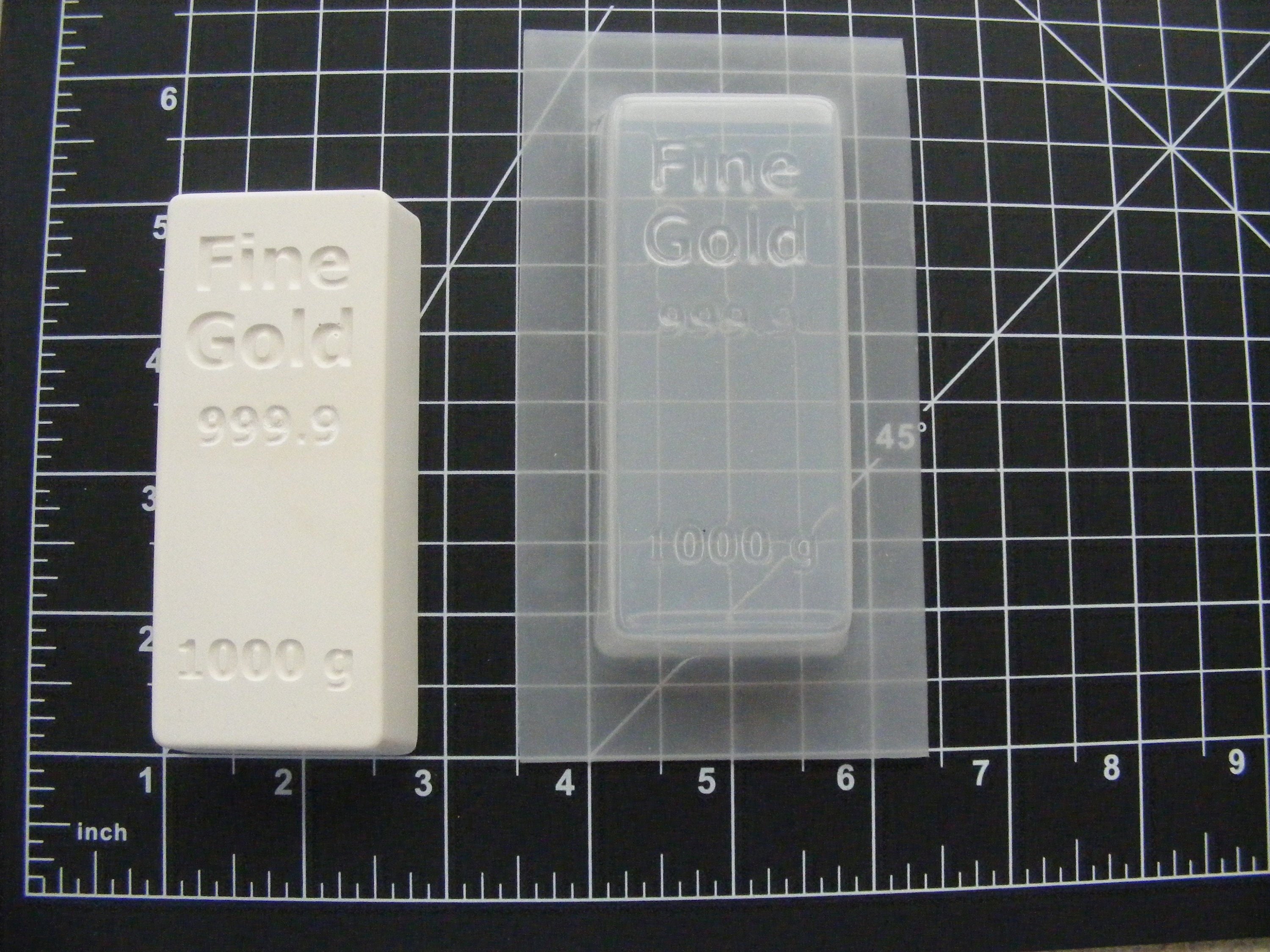 Gold Bar Mold
