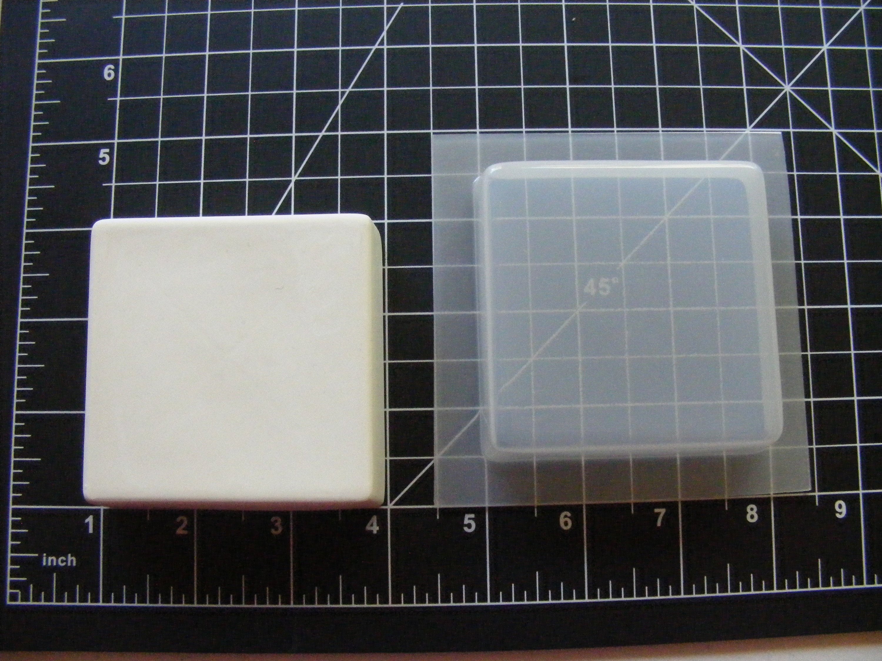 Square Mold 3" - Plastic Mold for Bath Bombs | Soap Mold | Resin Mold ...
