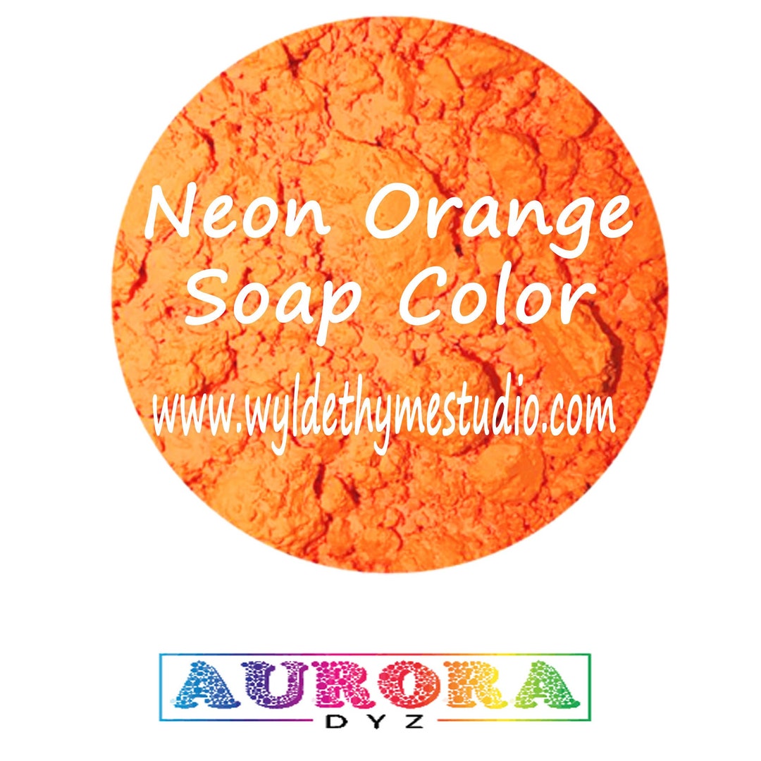 Neon Orange - Soap Colorant | Oil Soluble Colorant | Craft Colorant ...