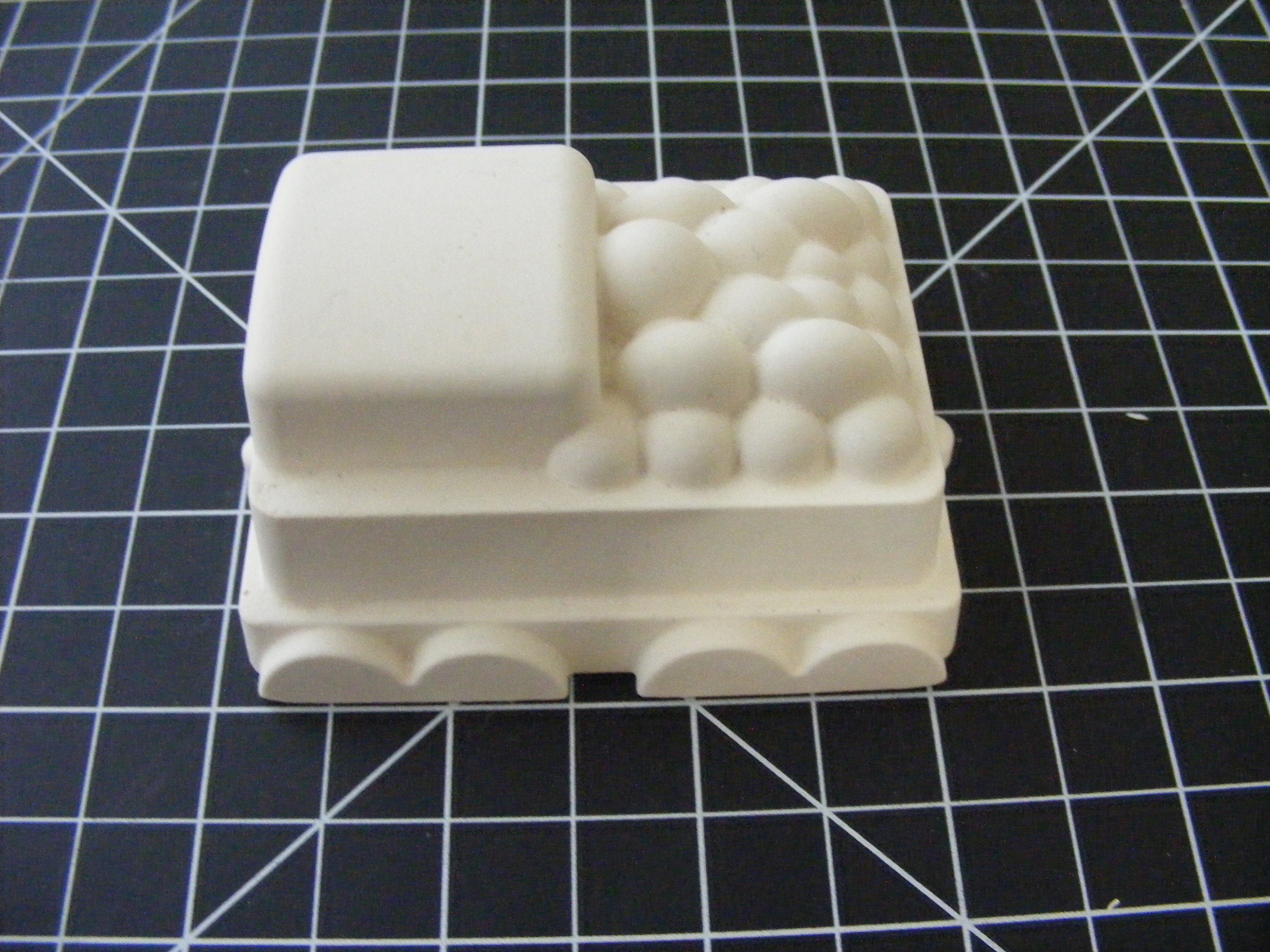 Railroad Train & Cars Mold - Plastic Mold for Bath Bombs | Soap Mold ...