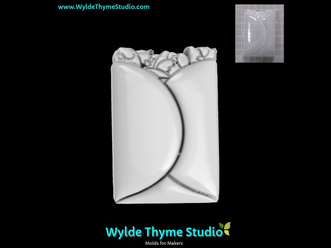 Burrito Mold 3.25 Bath Bomb Mold Chocolate Mold Soap Mold Resin Mold ...