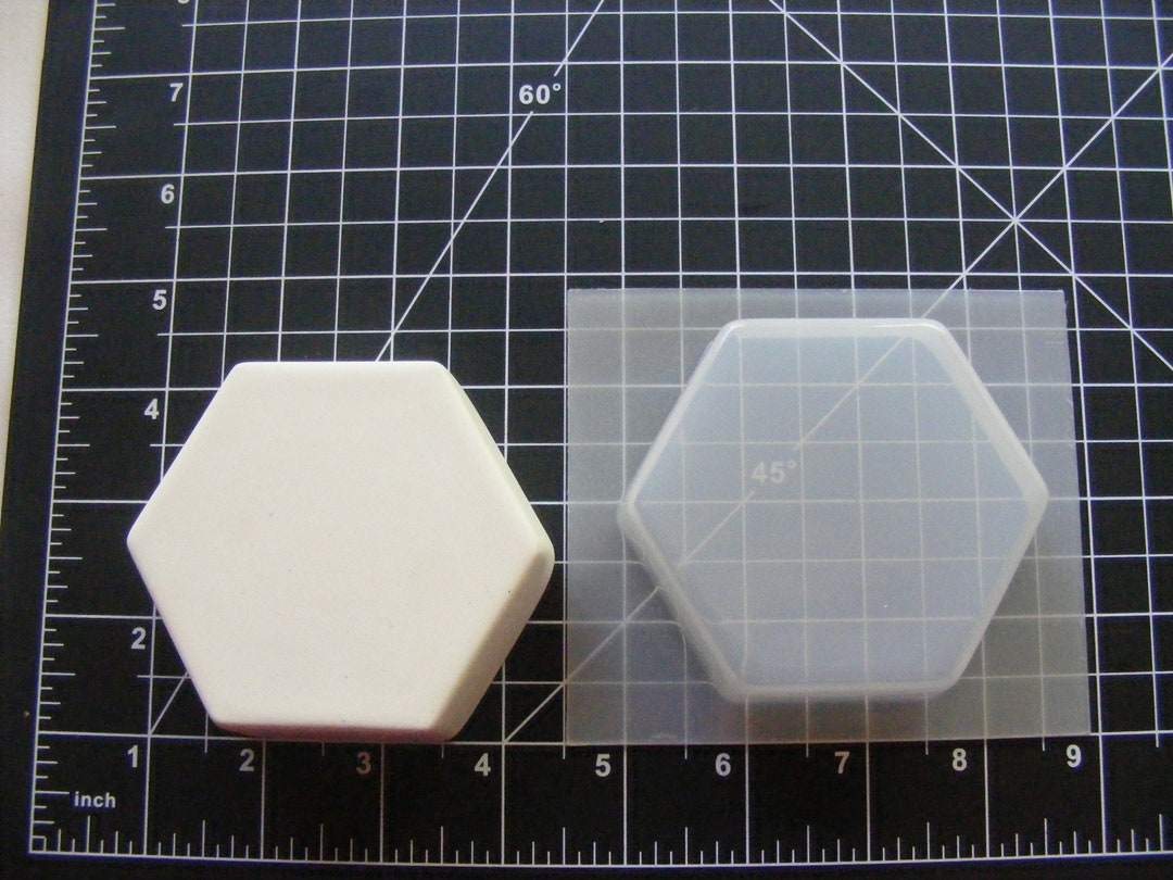 Hexagon Mold 3" - Plastic Mold for Bath Bombs | Soap Mold | Resin Mold ...