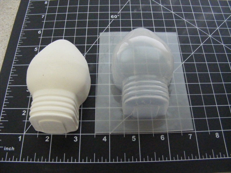 Christmas Light Bulb Mold 3.5 Craft Mold Chocolate - Etsy New Zealand