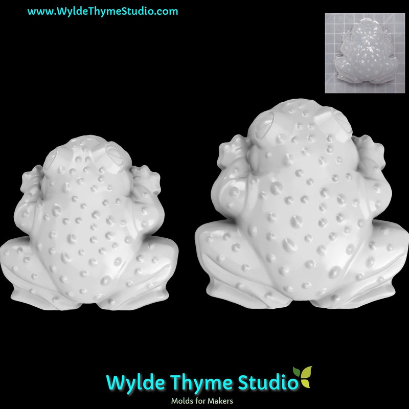 Plaster Frog Molds - Etsy
