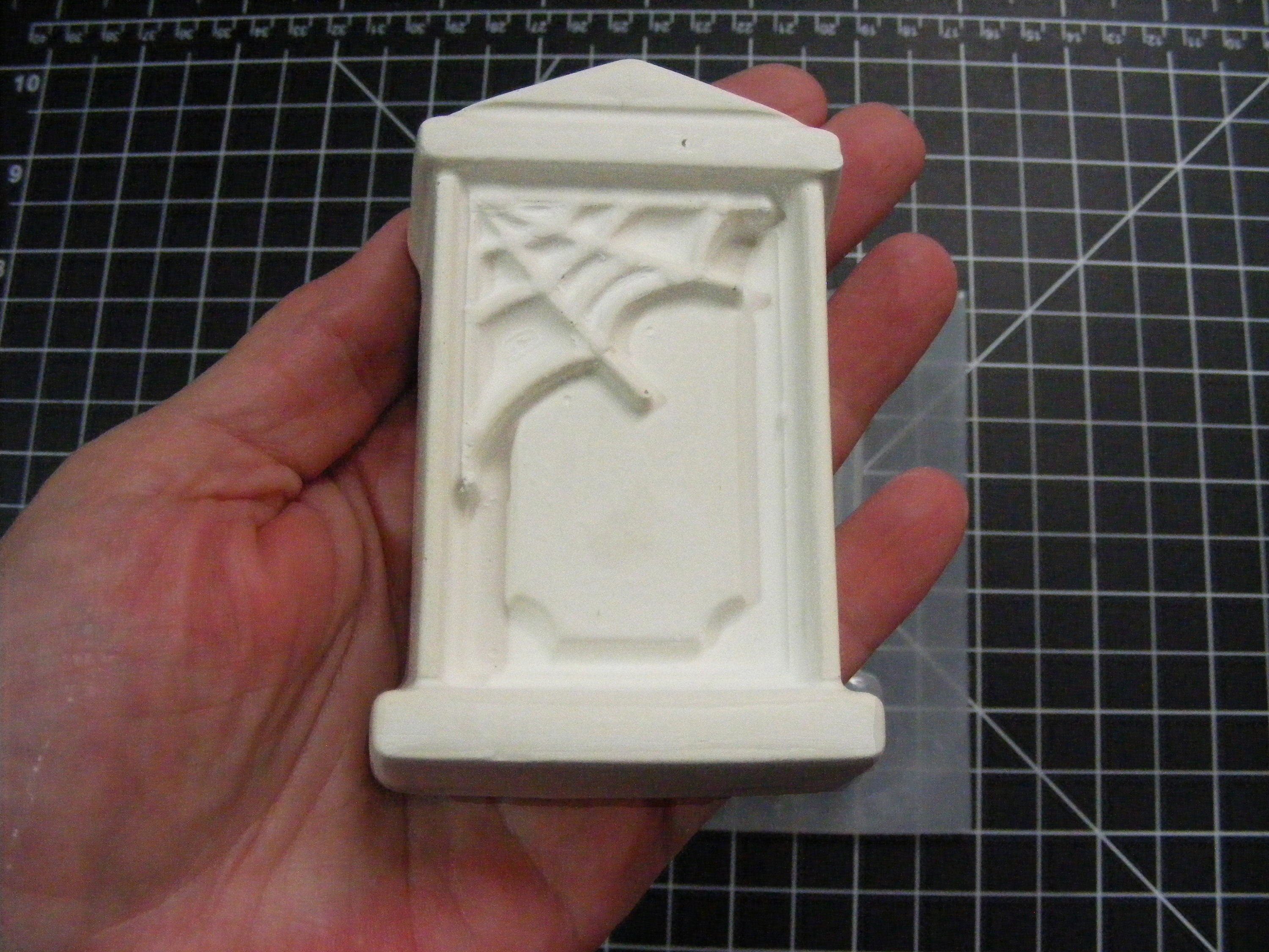 Spider Web Tombstone Mold - 3.40" Craft Mold | Chocolate Mold | Bath ...