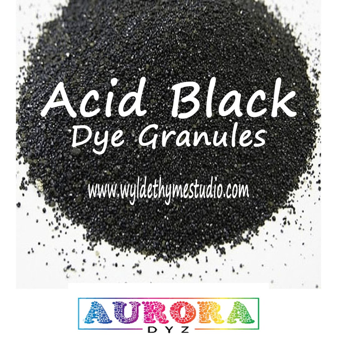 Acid Black Dye - Water Soluble Dye | Bath Bomb Dye | Soap Dye | Craft ...