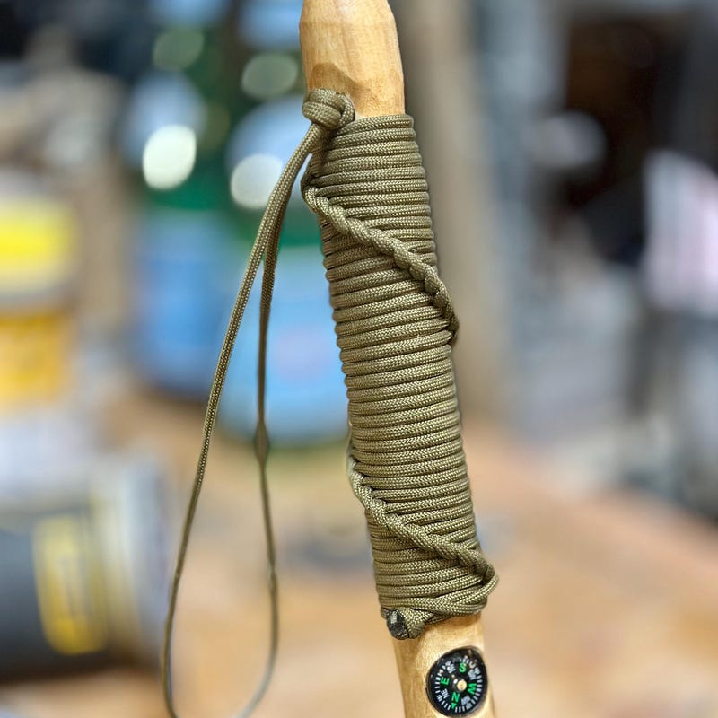 Walking Stick Wood Staff - Etsy UK