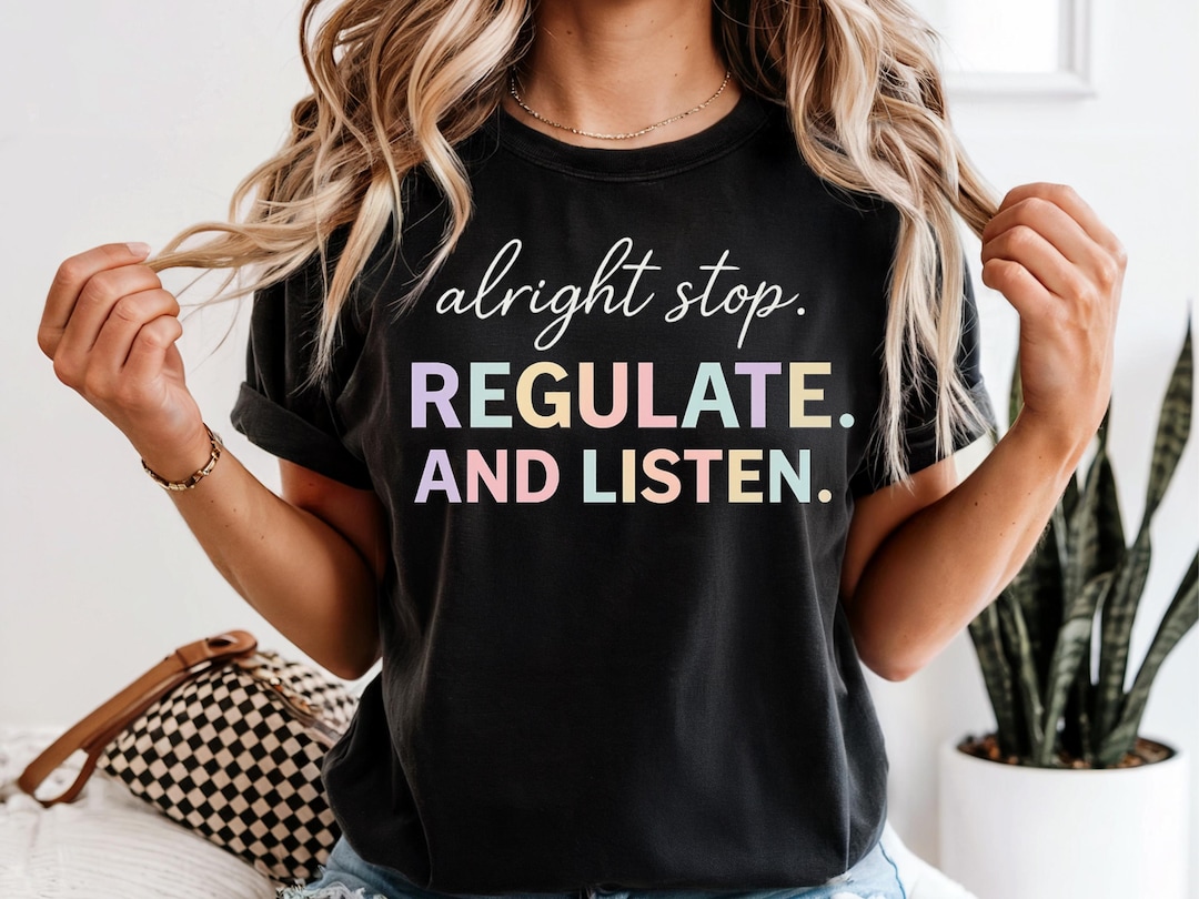 Alright Stop Regulate and Listen PNG SVG, Special School Education ...