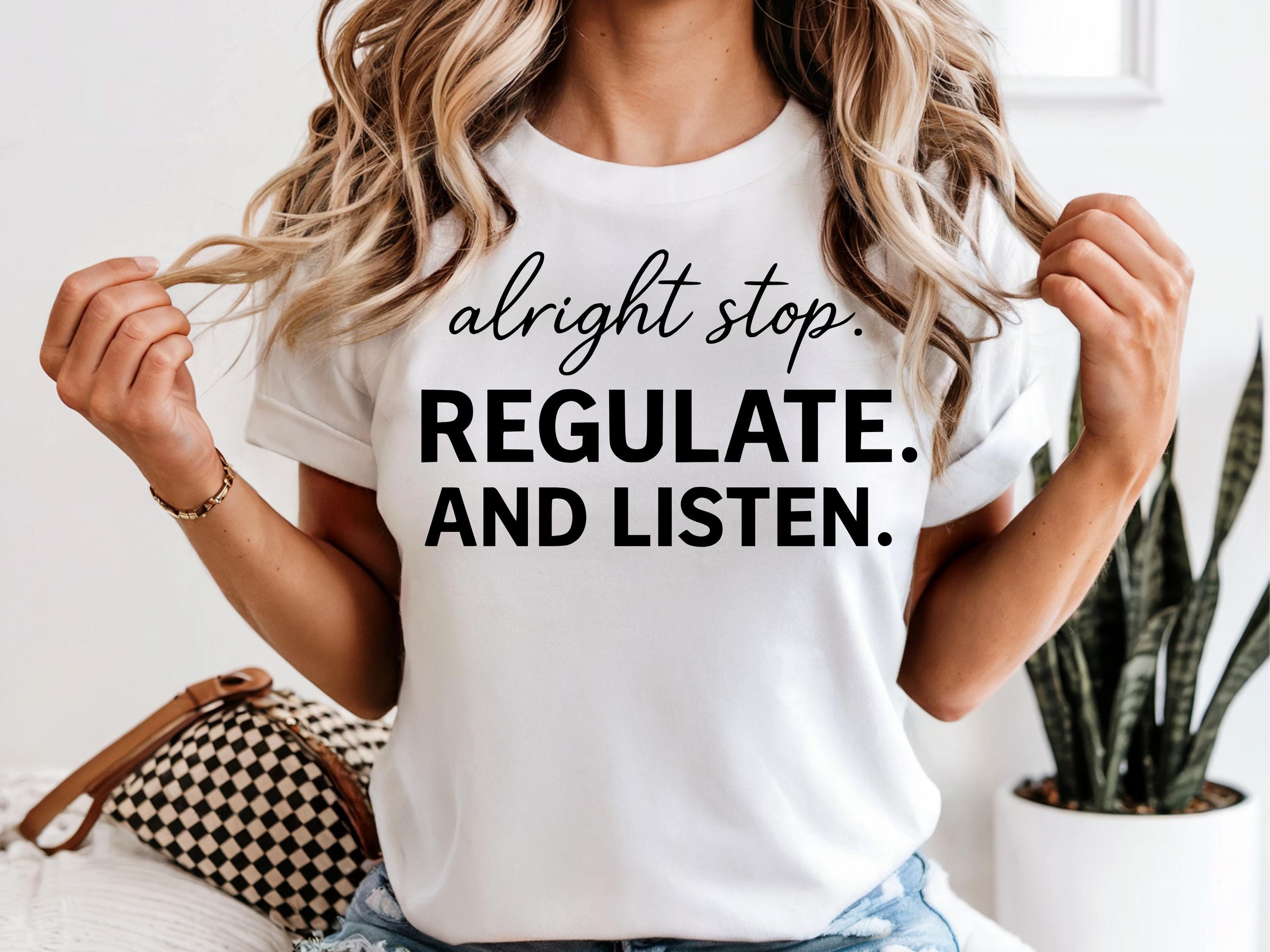 Alright Stop Regulate and Listen PNG SVG, Special School Education ...