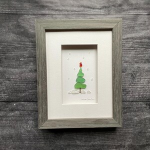 6 by 8, Sharon Nowlan Original Art, Winter Tree and Cardinal - Etsy