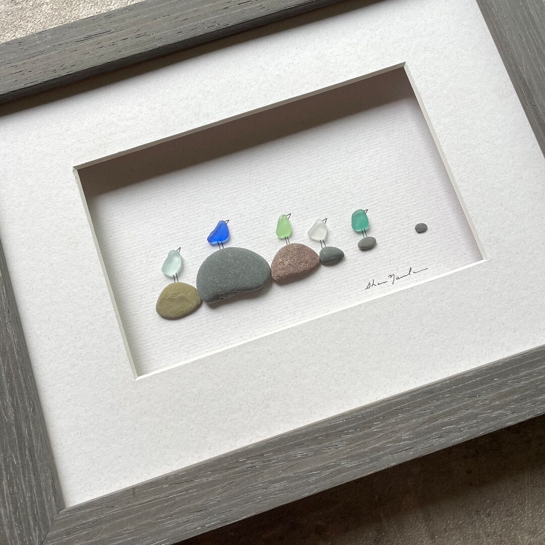 6 by 8 Sharon Nowlan Original Art Five Birds - Etsy