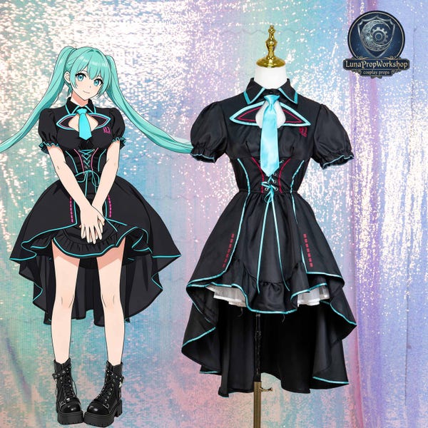 Hatsune Miku Outfit - Etsy