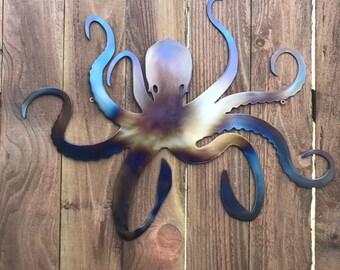 Octopus wall | Etsy