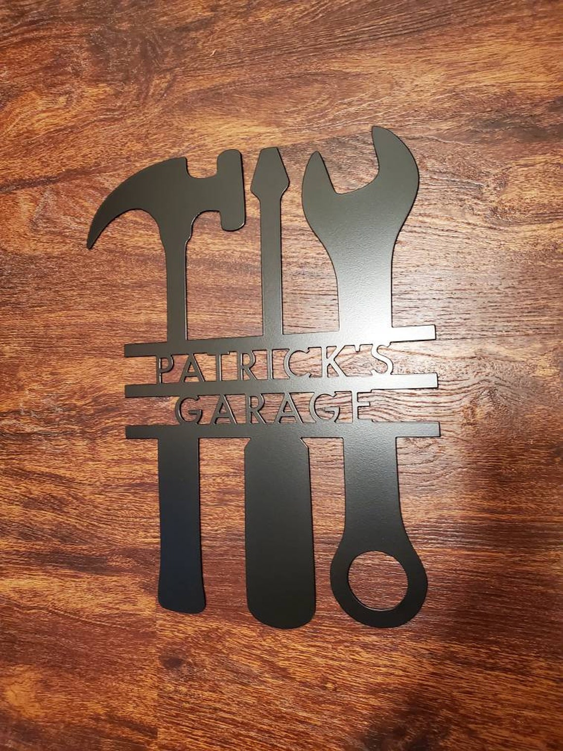 Personalized Garage Metal Sign - Men's Gift - Metal Wall Art - Gift for ...