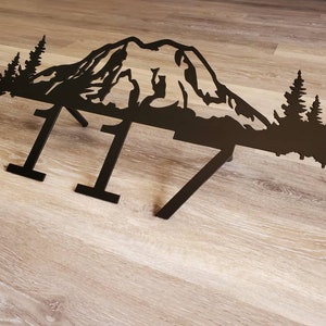 Custom Metal Mountain Home House Address Sign for Your Rock or Wall - Etsy