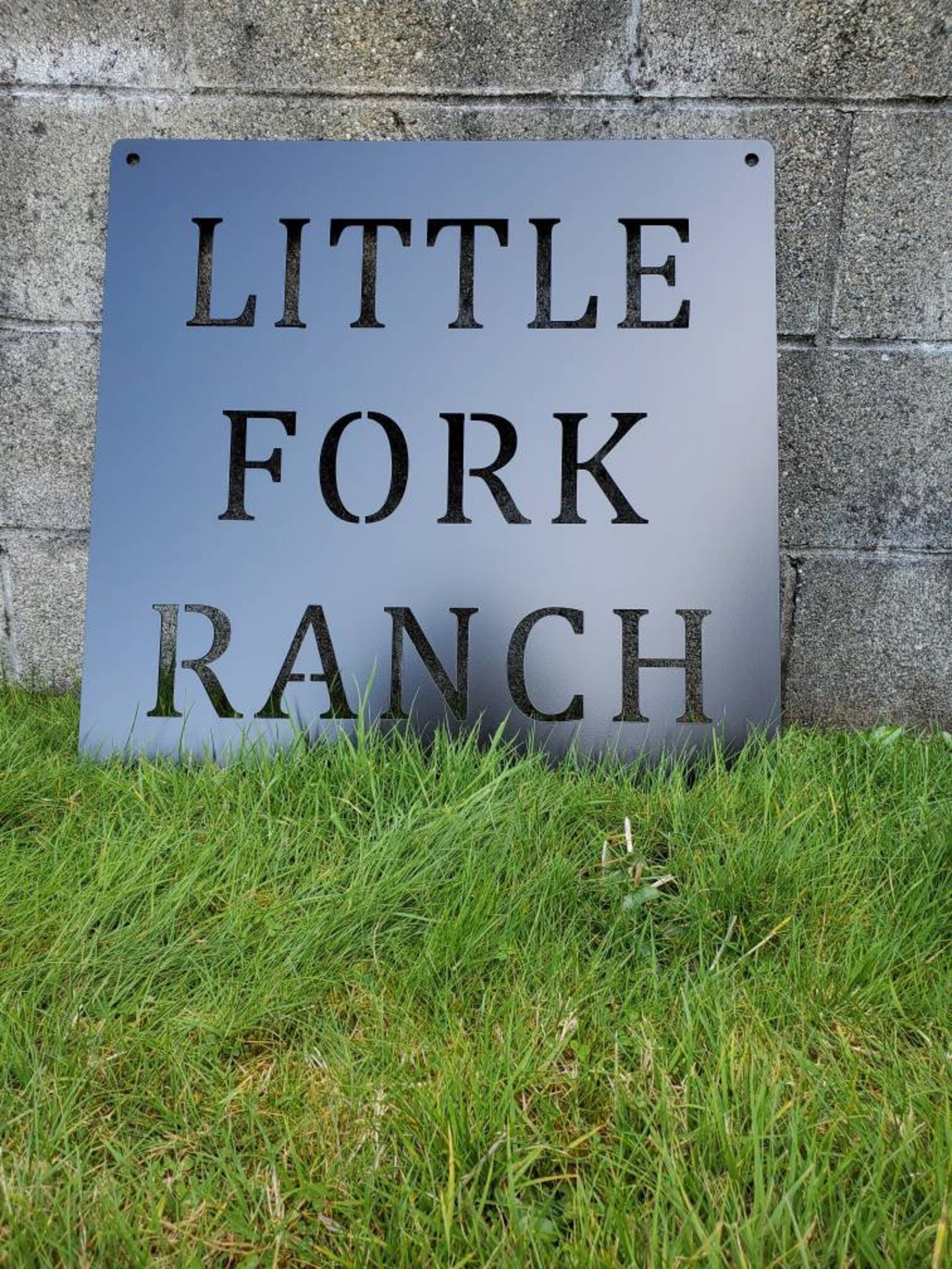 Custom Metal Ranch Entrance Sign Personalized - Etsy Canada
