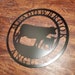 Cattle Metal Sign Custom Metal Cow and Calf Sign Personalized - Etsy
