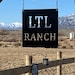 Custom Metal Ranch Entrance Sign Personalized - Etsy