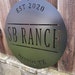 Custom Round Metal Farm Ranch Entrance Sign Personalized - Etsy