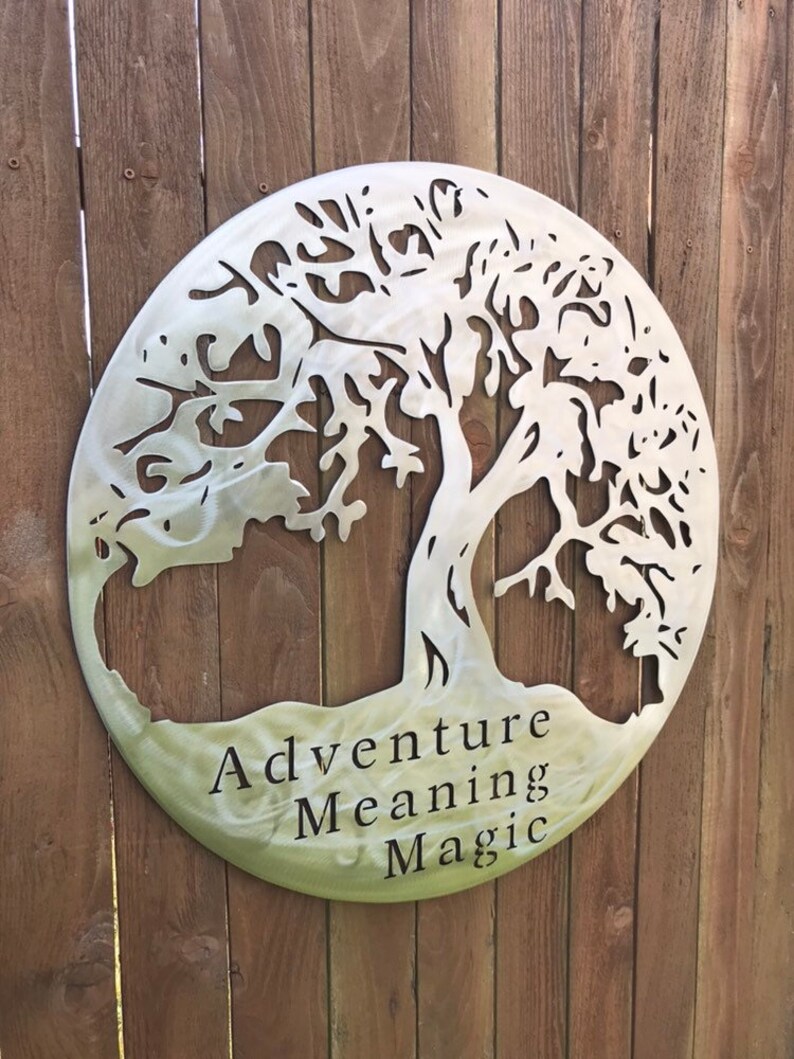 Custom Metal Personalized Tree of Life - Etsy