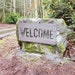 Custom Metal Welcome Sign Personalize Rock Sign - Etsy