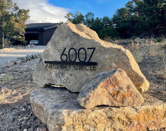 Stone Table Numbers - Etsy