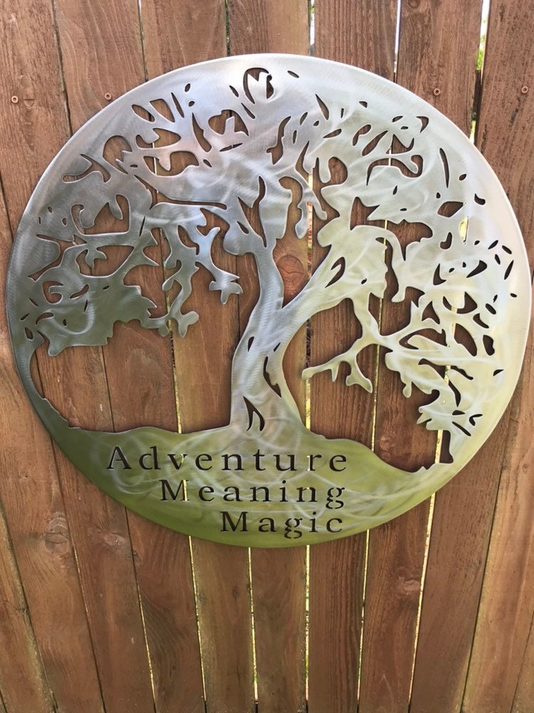 Custom Metal Personalized Tree of Life | Etsy