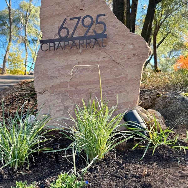 Address Rock - Etsy