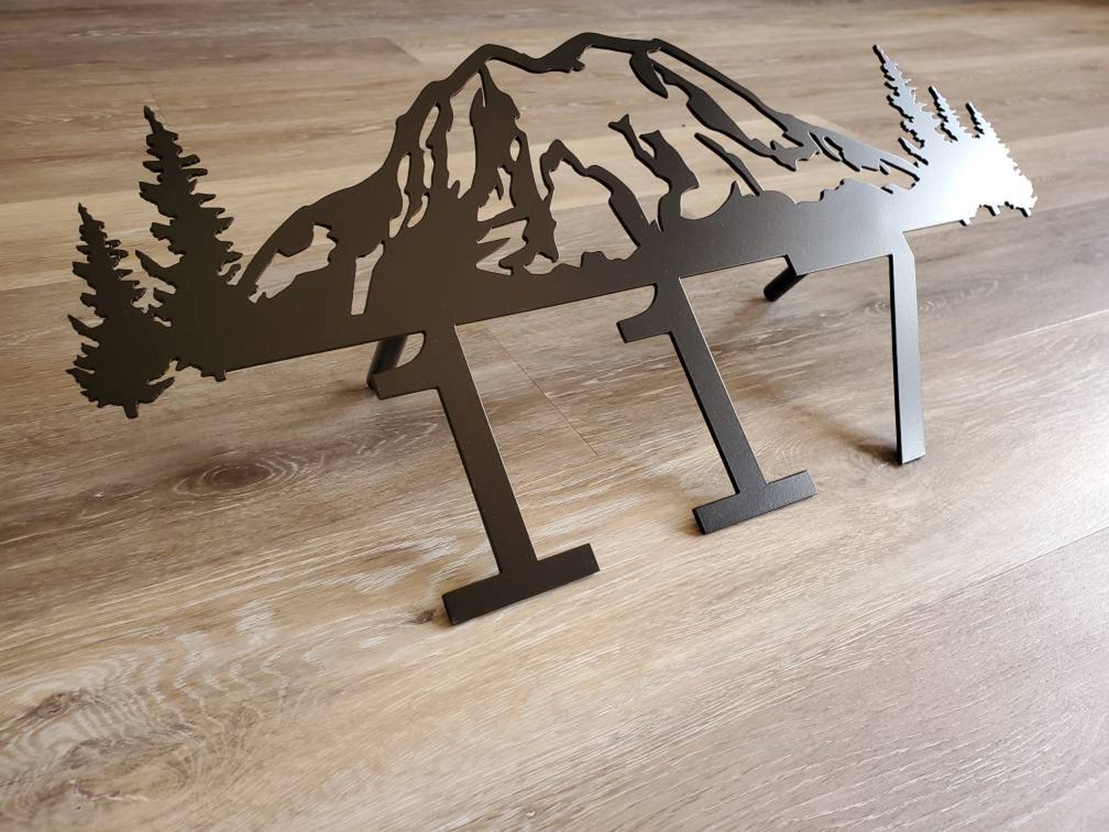 Custom Metal Mountain Home House Address Sign for Your Rock or Wall - Etsy