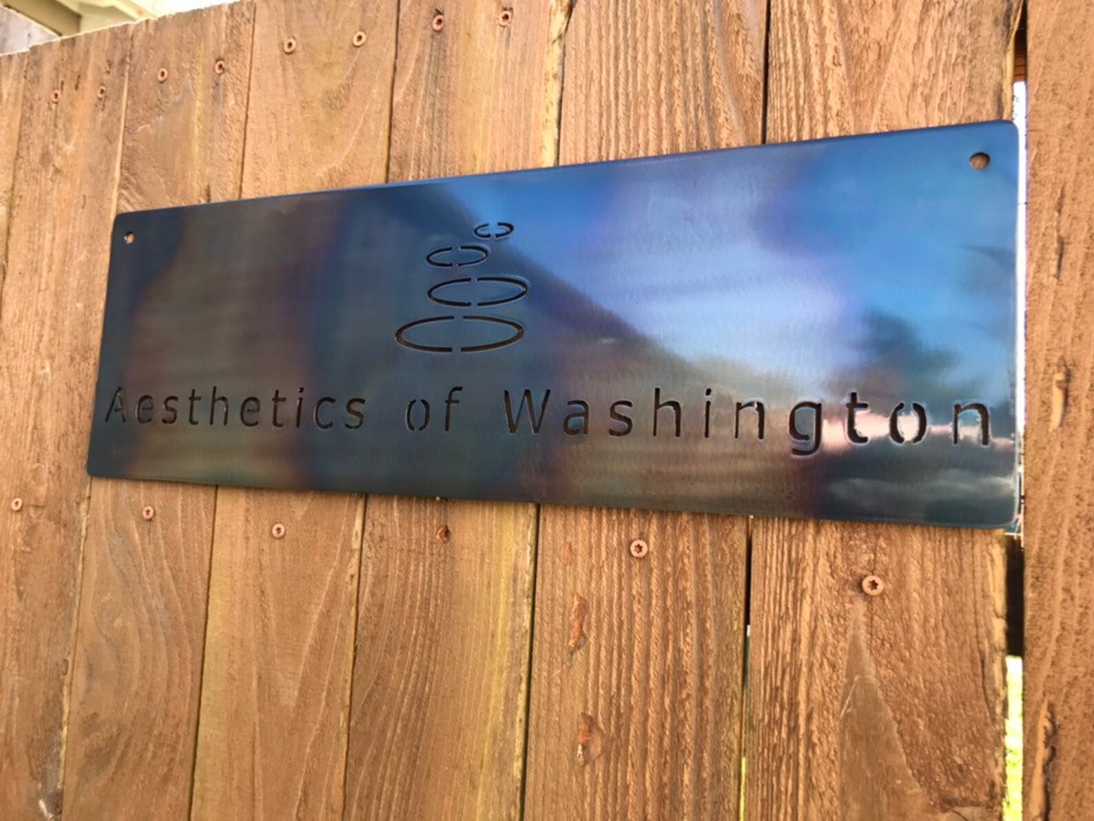 Custom Metal Business Logo or Personalize Sign - Etsy