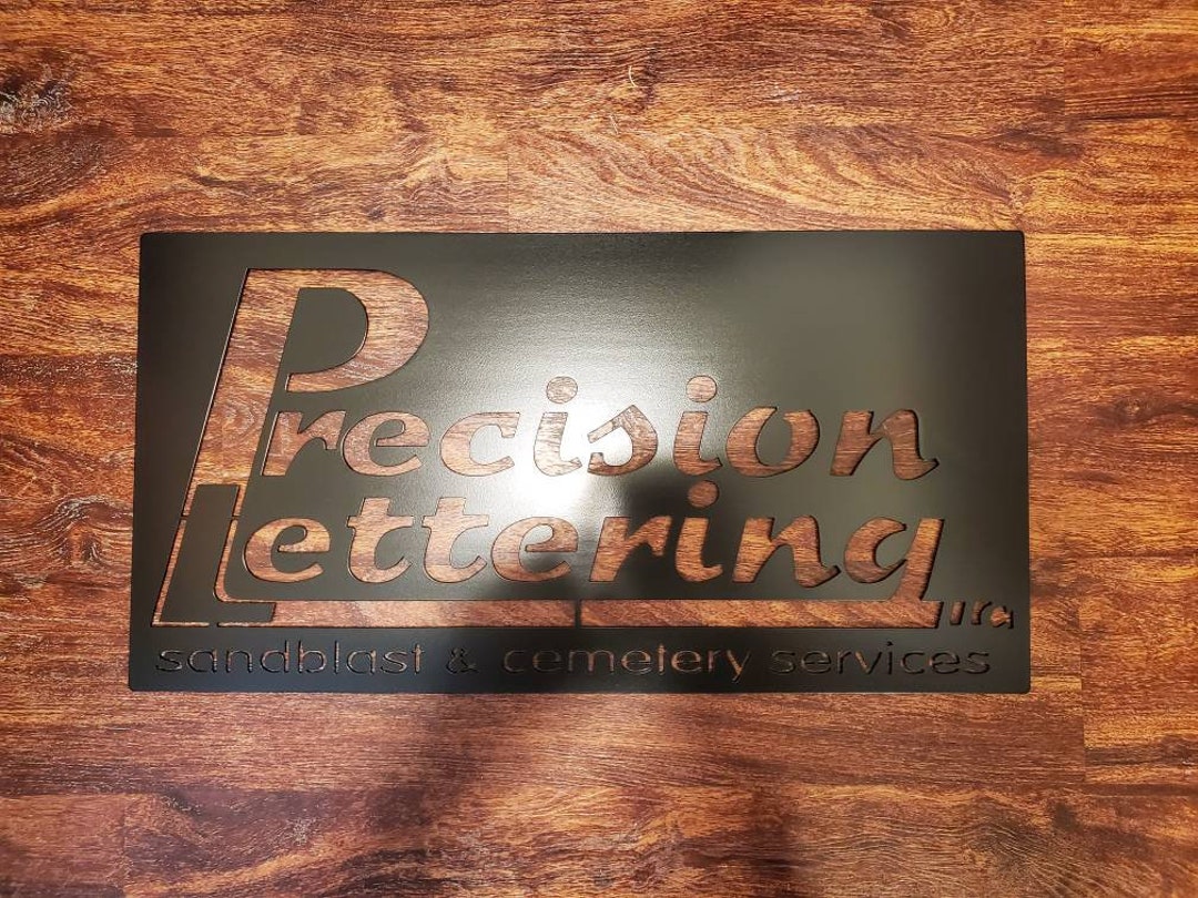 Custom Metal Rustic Business Sign Personalized - Etsy