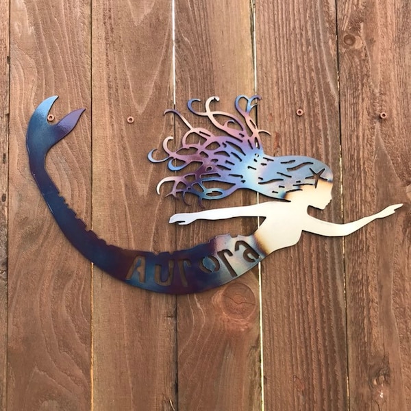 Mermaid Wall Hanging - Etsy