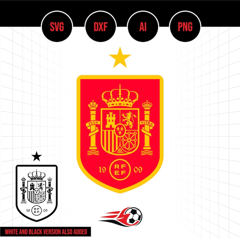 Spain National Football - Etsy