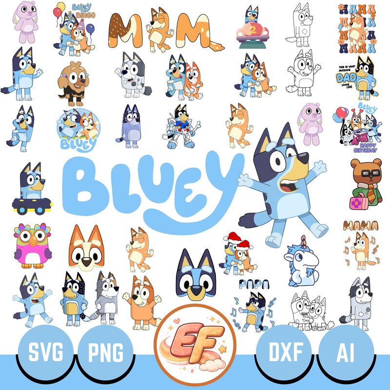 Cartoon Drawing Set - Etsy