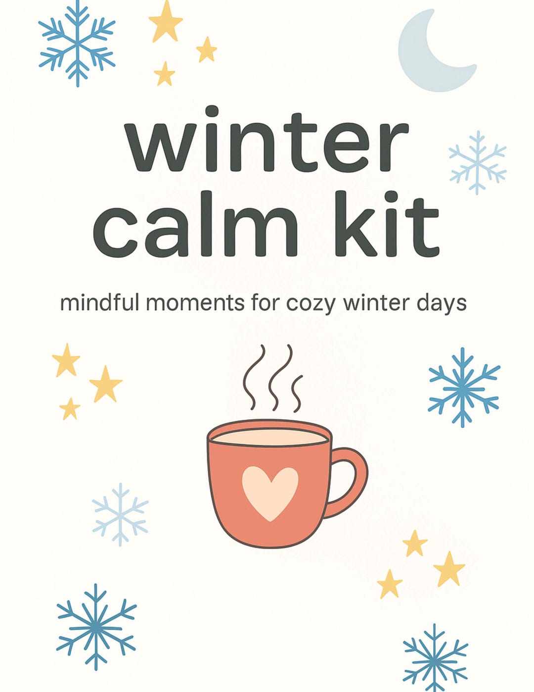 Winter Calm Kit – Printable Mindfulness Activities for Kids - Etsy