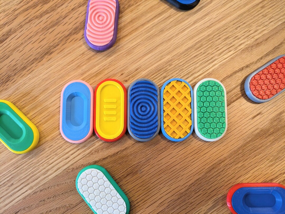 The Atom - Customizable 3d Printed Magnetic Fidget Slider - Etsy