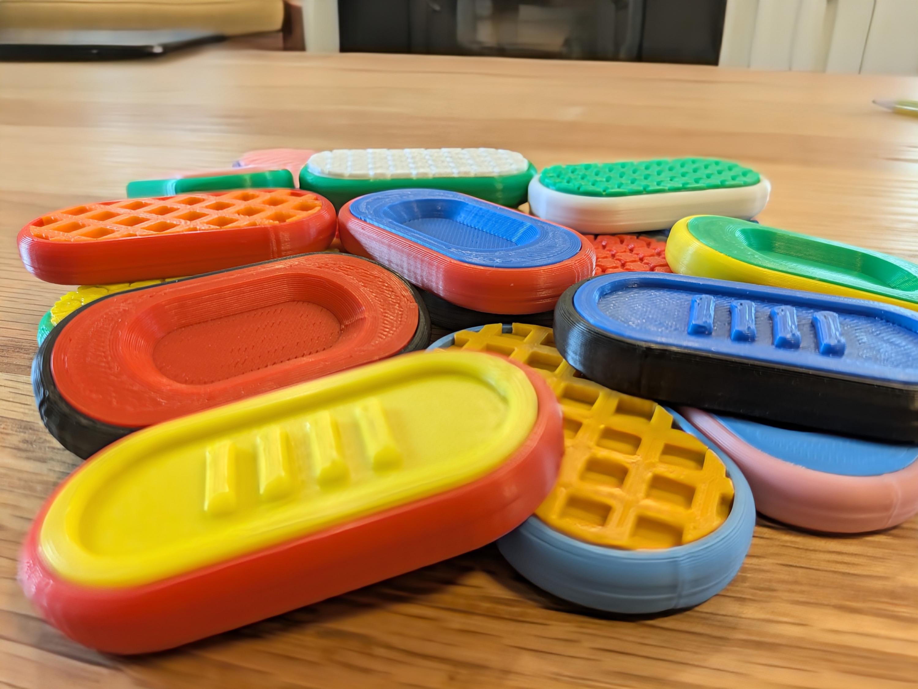The Atom - Customizable 3d Printed Magnetic Fidget Slider - Etsy