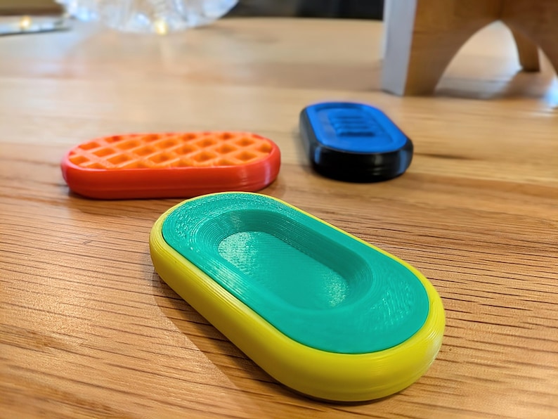 The Atom - Customizable 3d Printed Magnetic Fidget Slider - Etsy