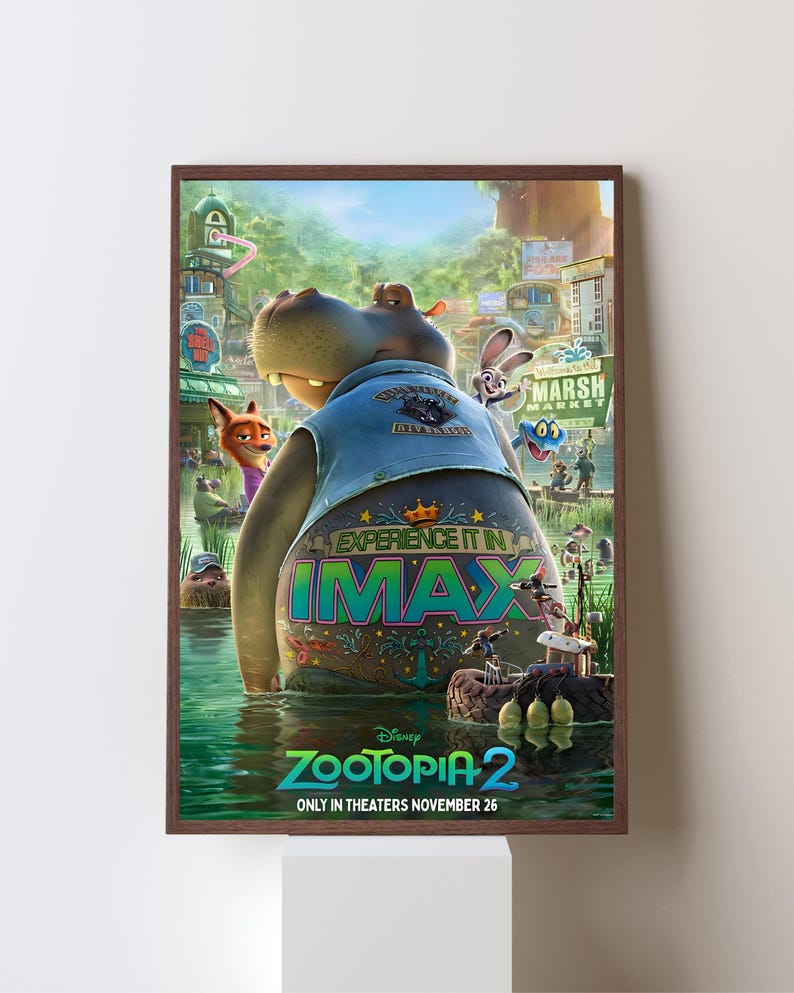 Zootopia 2 Movie Poster PS008 - Etsy