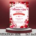 Editable Valentine's Day Party Invitation | Printable Valentine Dinner ...