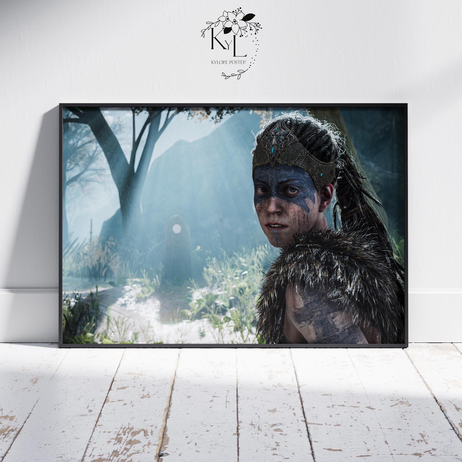 Hellblade Game Poster : Senua's Sacrifice Art Print - Etsy