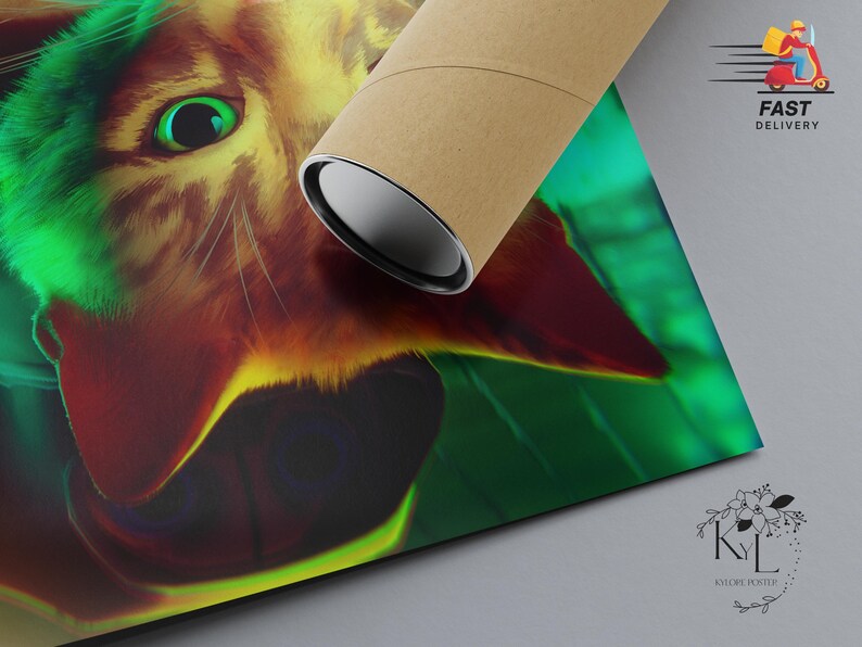 Stray Poster : Adventure Game Art Print - Etsy