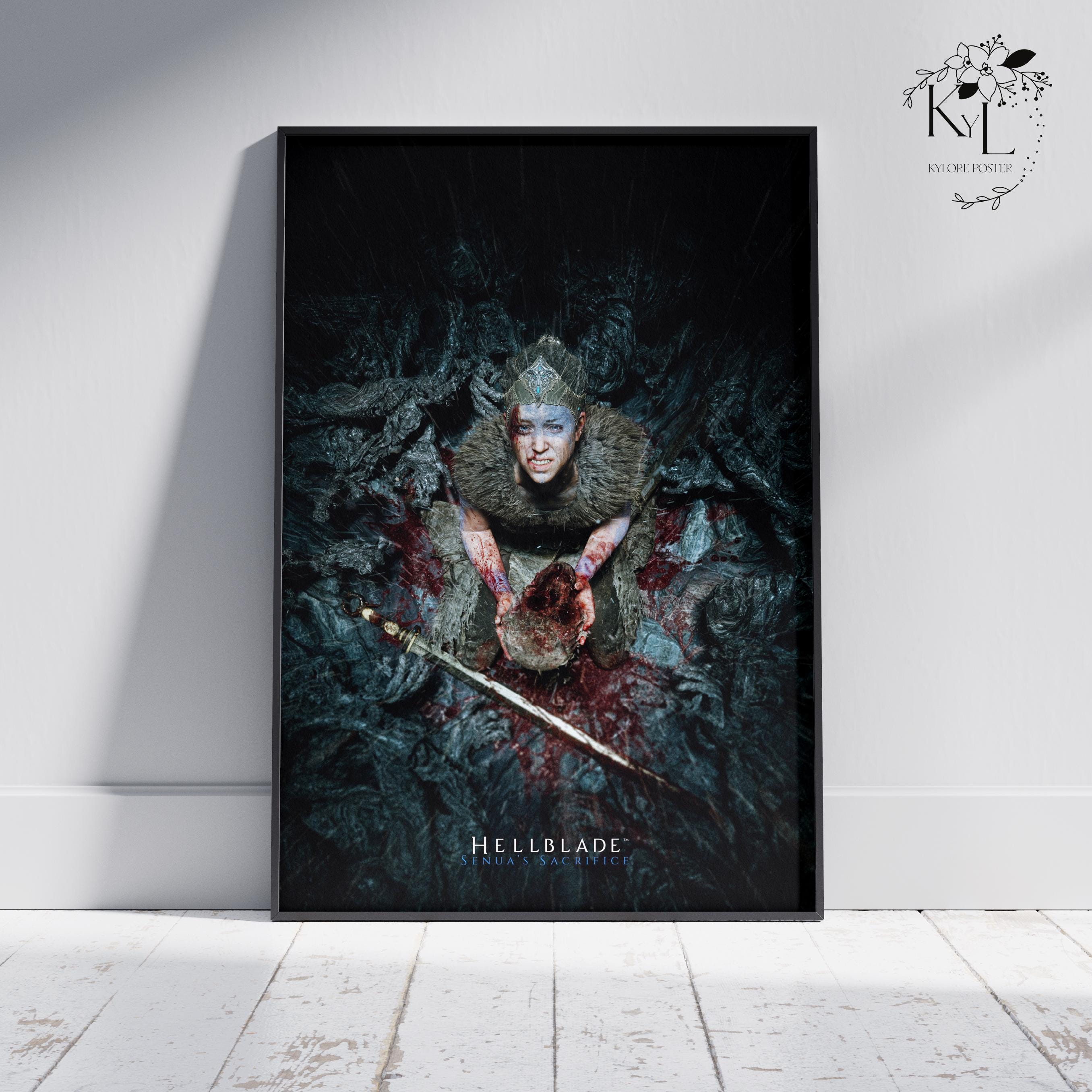 Hellblade Game Poster : Senua's Sacrifice Art Print - Etsy